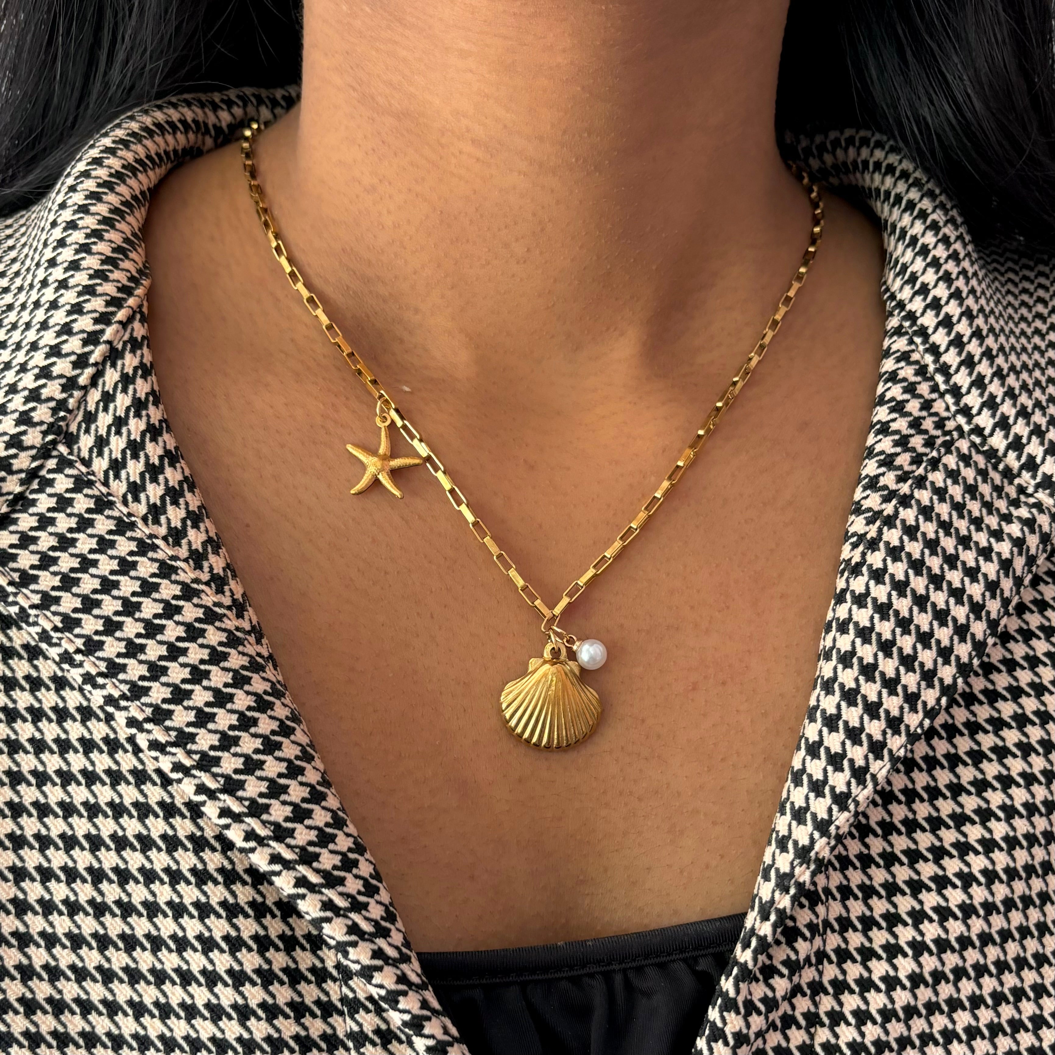 Starry shell necklace – Soulsmith store